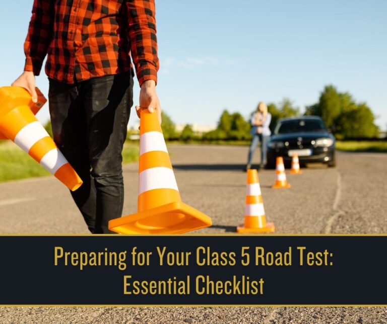 Ace Your Class 5 Road Test: Essential Preparation Checklist | Rosa ...