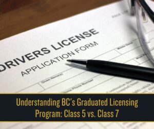 Navigating BC's Graduated Licensing Program: Class 5 vs. Class 7 | Rosa ...